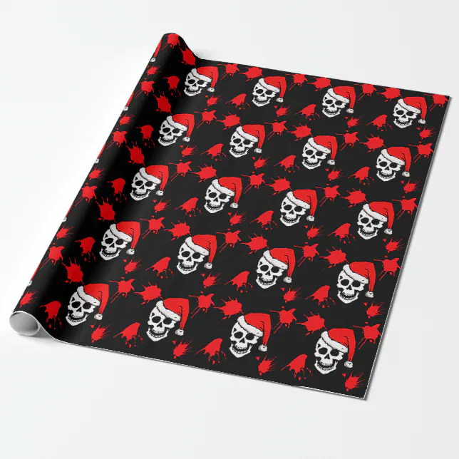 Scary Christmas Wrapping Paper | Zazzle