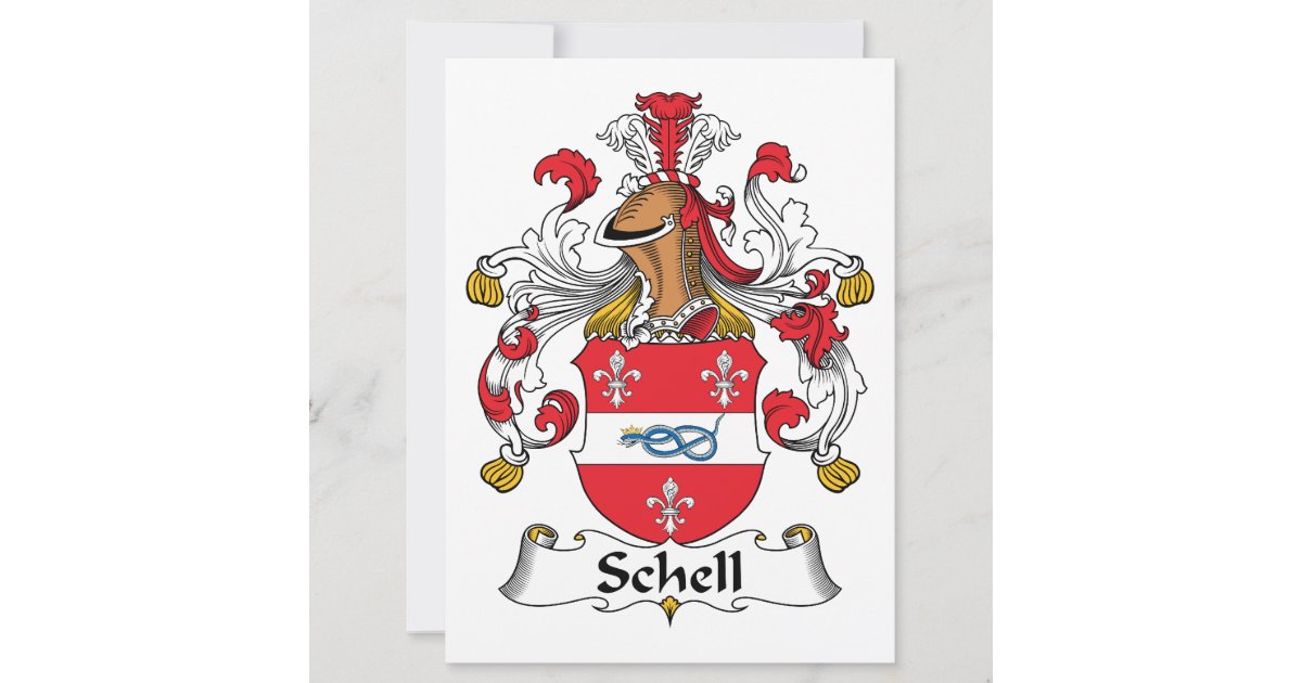Schell Family Crest | Zazzle