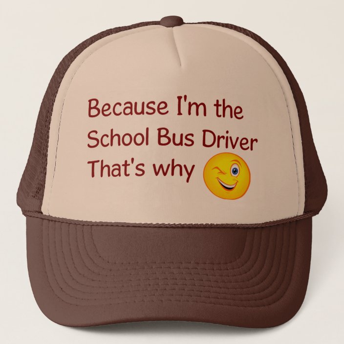 School Bus Driver Hat | Zazzle.co.uk