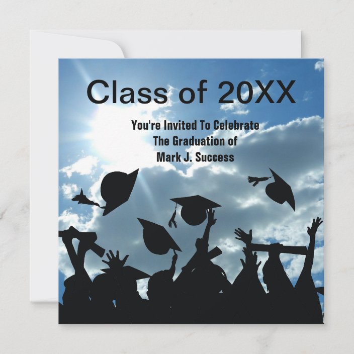 School Graduation Invitations New | Zazzle.co.uk