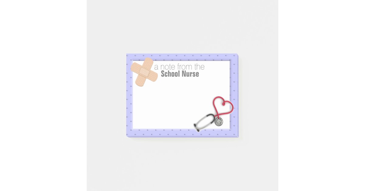 School Nurse Post-it® Note | Zazzle