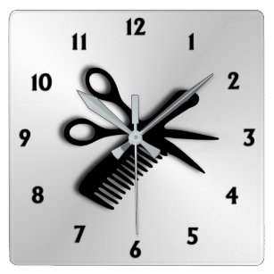 Scissors Wall Clocks | Zazzle UK