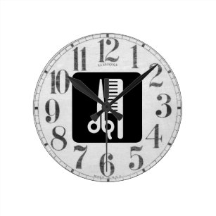 Scissors Wall Clocks | Zazzle UK