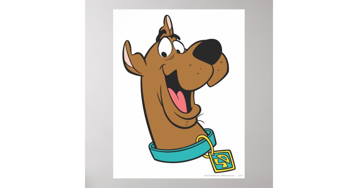 Scooby-Doo Happy Face Poster | Zazzle