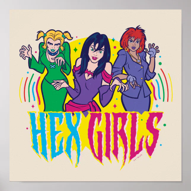 Scooby-Doo | The Hex Girls Poster | Zazzle