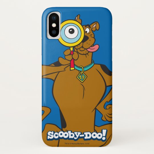 Scooby-Doo With Magnifying Glass Case-Mate iPhone Case | Zazzle.co.uk