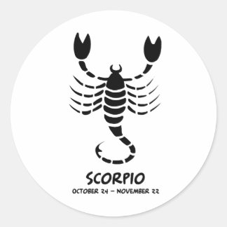 Scorpio Stickers | Zazzle.co.uk