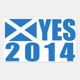 Yes Scotland Stickers & Labels | Zazzle UK