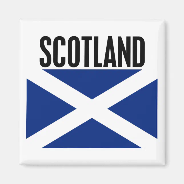 Scotland Flag Magnet | Zazzle