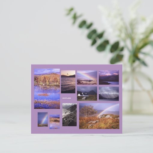 Scotland postcard | Zazzle