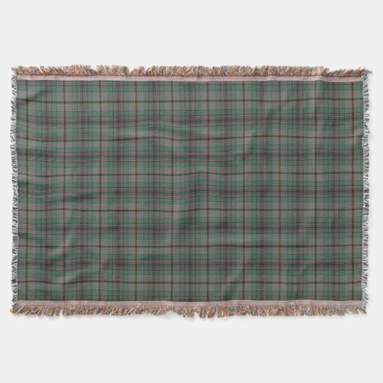 Scottish Clan Craig Tartan Throw Blanket | Zazzle.co.uk