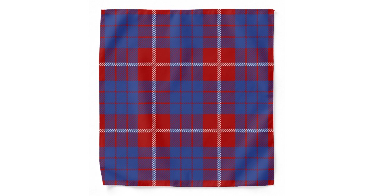 Scottish Clan Hamilton Tartan Plaid Bandana | Zazzle