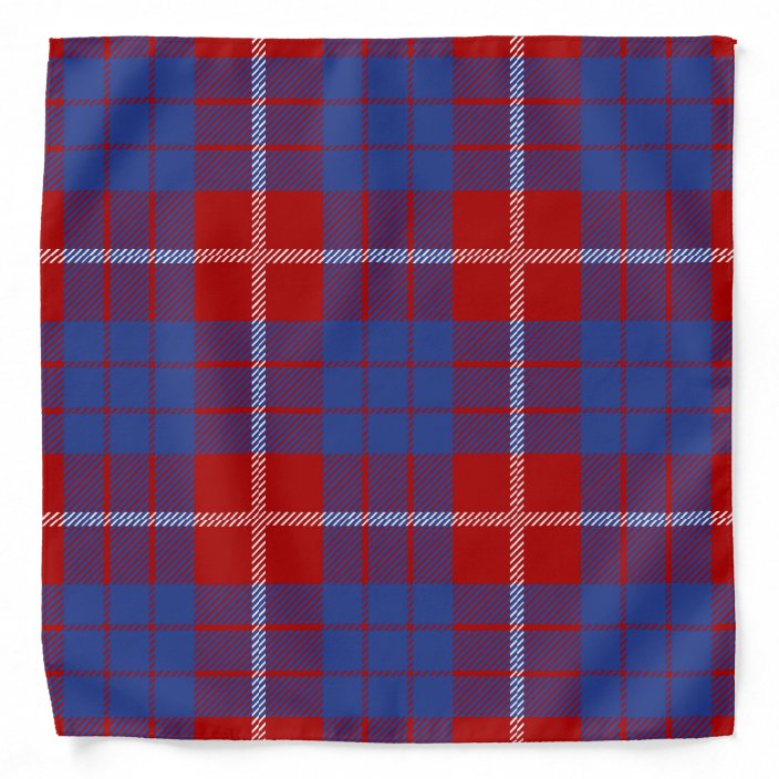 Scottish Clan Hamilton Tartan Plaid Bandana | Zazzle.co.uk