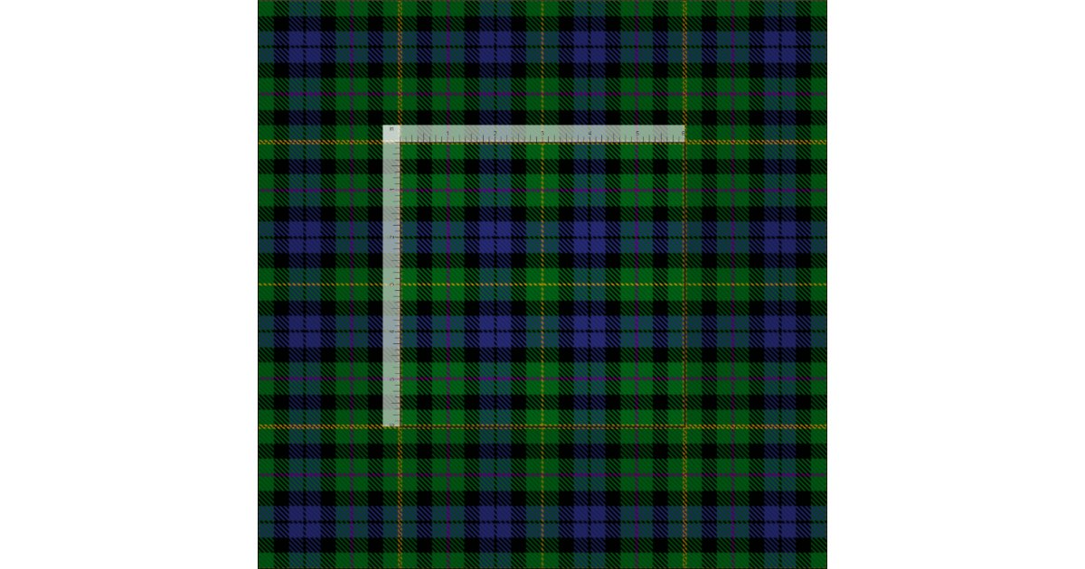Scottish Clan MacBride Tartan Plaid Fabric | Zazzle