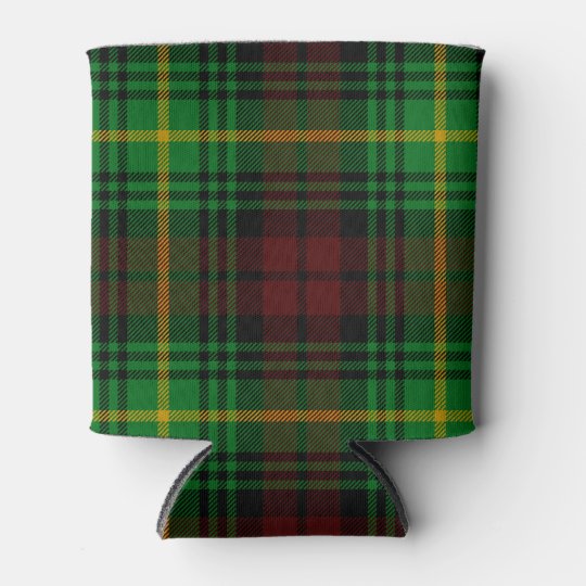 Scottish Clan Martin Tartan Plaid Can Cooler | Zazzle.co.uk