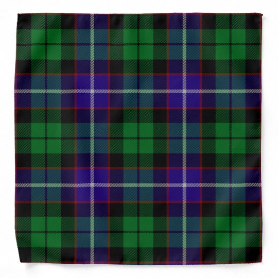 Scottish Clan Mitchell Tartan Plaid Bandana | Zazzle.co.uk