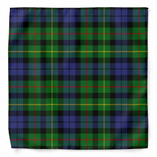 Scottish Clan Rollo Tartan Plaid Bandana | Zazzle.co.uk