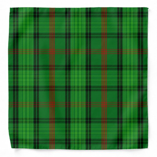 Scottish Clan Ross Tartan Plaid Bandana | Zazzle.co.uk