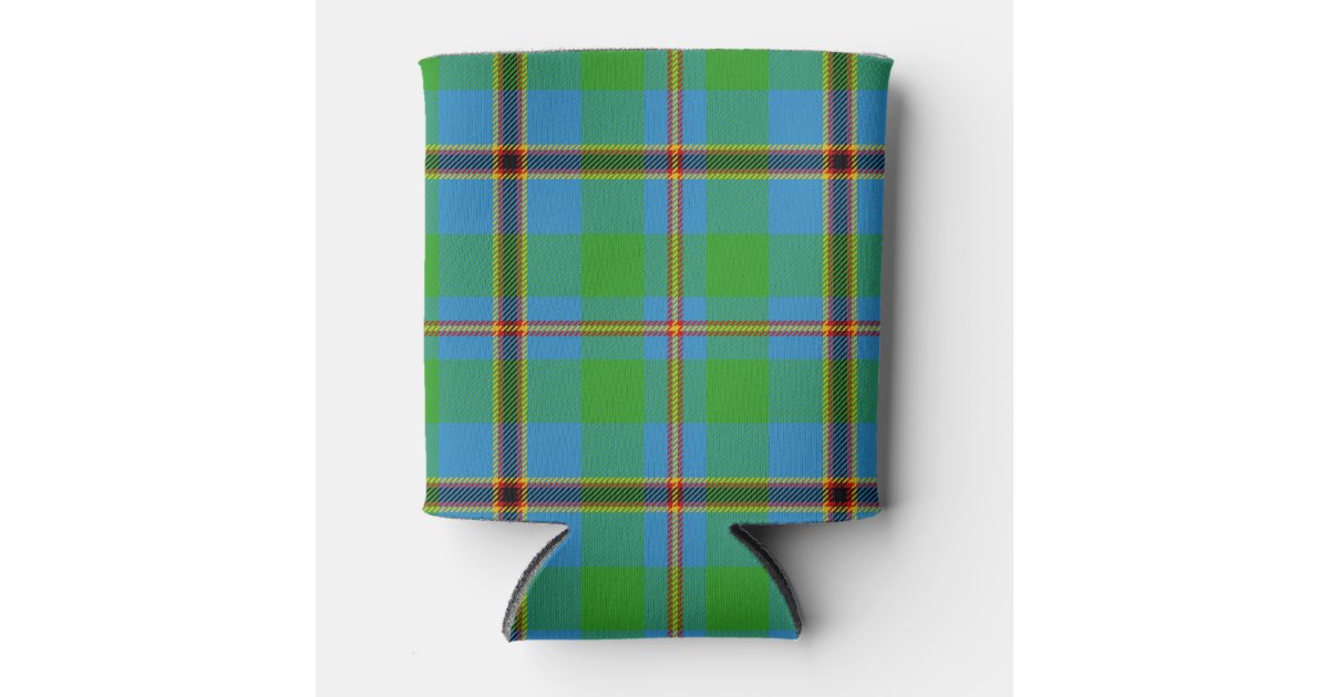 Scottish Clan Snodgrass Tartan Plaid Can Cooler | Zazzle