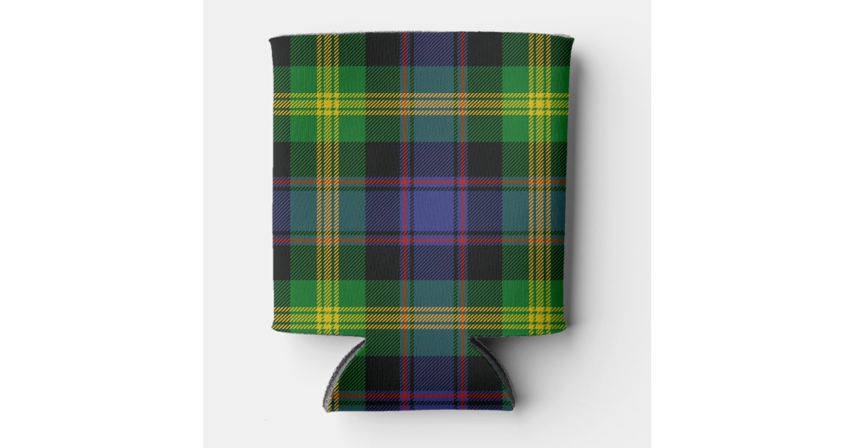 Scottish Clan Watson Tartan Plaid Can Cooler | Zazzle