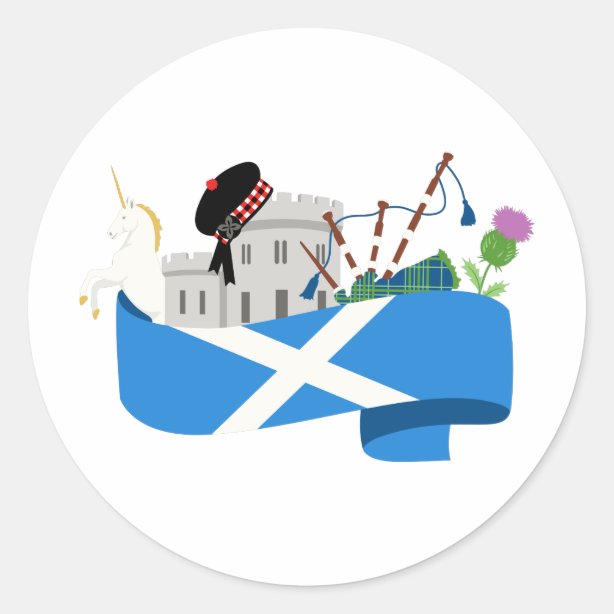 Scottish Stickers & Labels | Zazzle UK