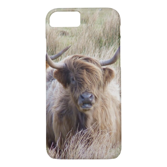 Scottish Highland Cow Case-Mate iPhone Case | Zazzle.co.uk