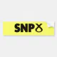 Scottish National Party (SNP) Logo Bumper Sticker | Zazzle