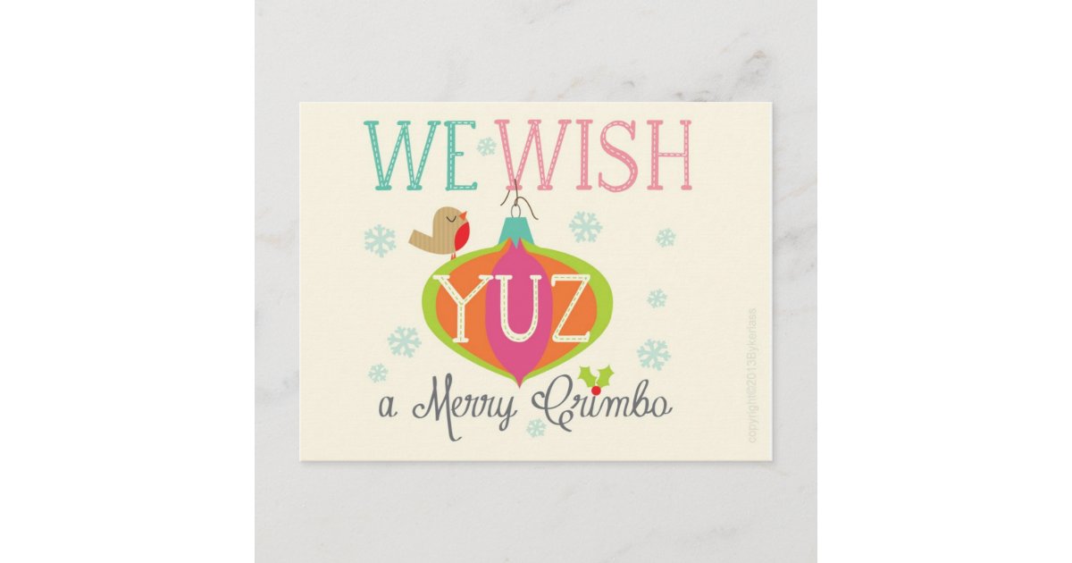 Scouse Christmas Card | Zazzle