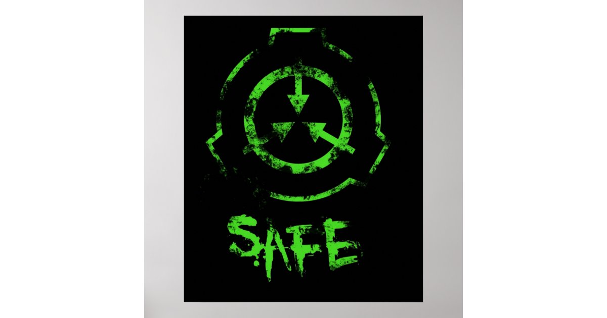 SCP foundation Safe Poster | Zazzle