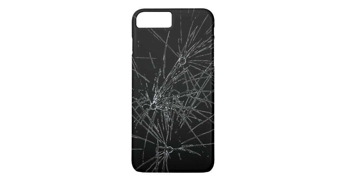 Scratched Broken Damaged Cracked Screen Case-Mate iPhone Case | Zazzle