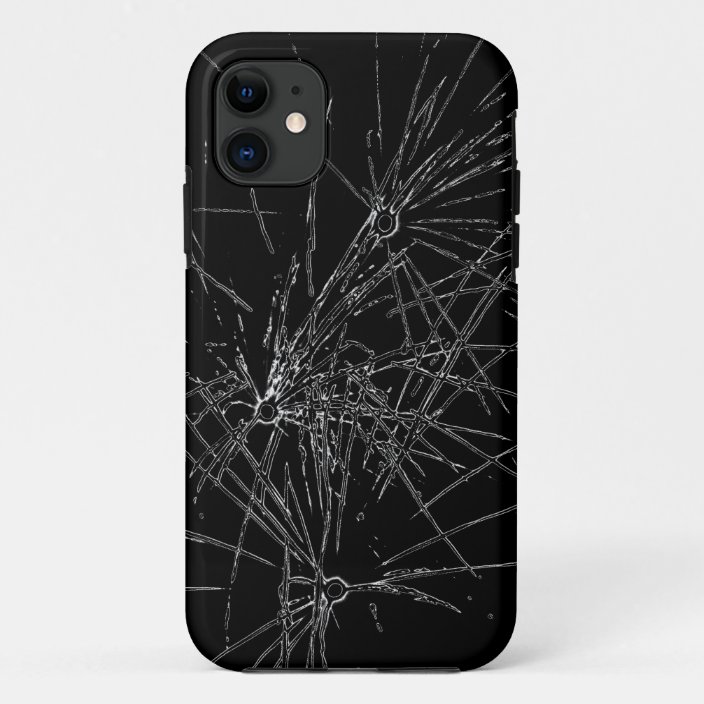 Scratched Broken Damaged Cracked Screen Case-Mate iPhone Case | Zazzle ...