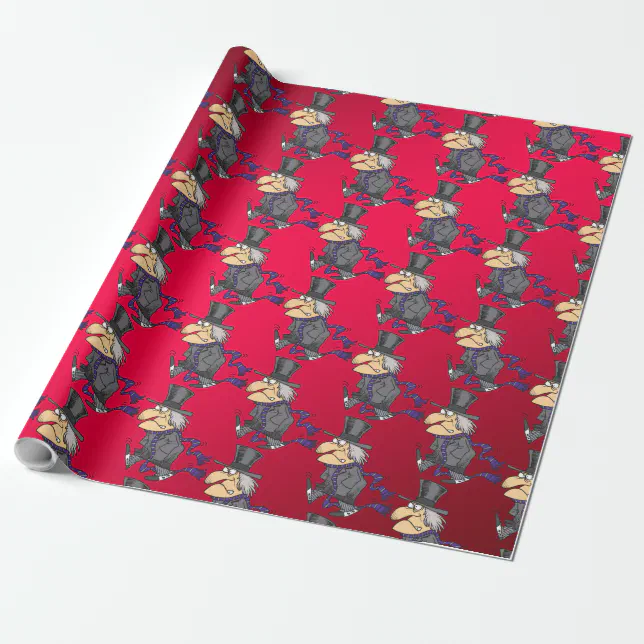 Scrooge Wrapping Paper | Zazzle