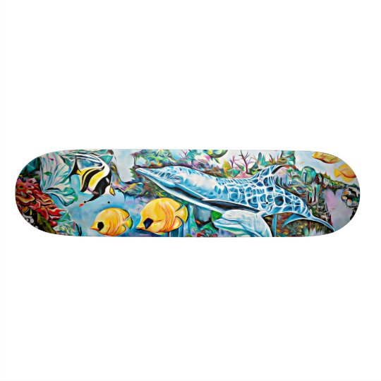 Sea Creatures Oceanic Skateboard | Zazzle.co.uk