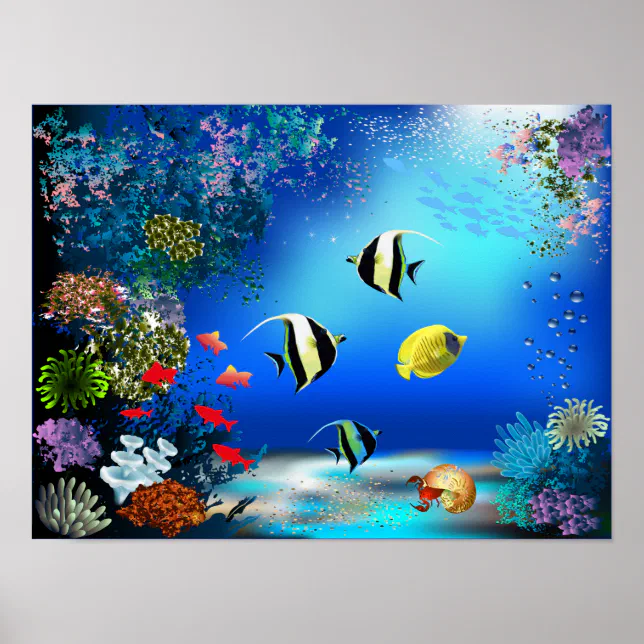 Sea world Poster | Zazzle