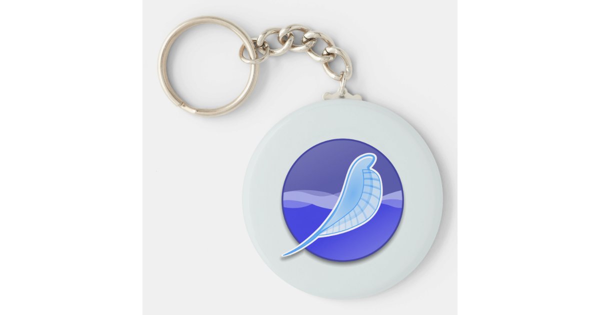 SeaMonkey Logo Key Ring | Zazzle