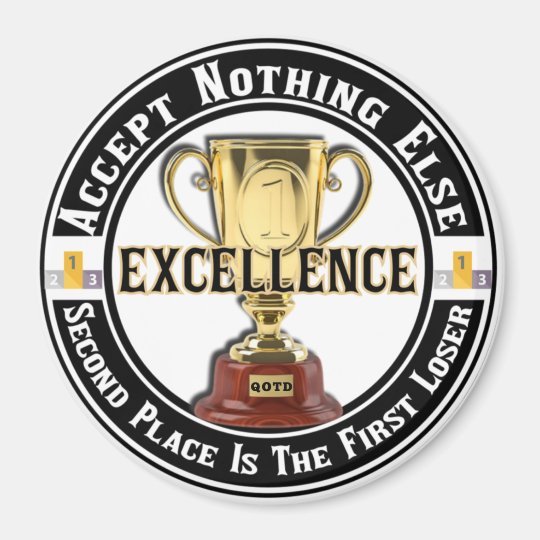 Second Place Is The First Loser Magnet | Zazzle.co.uk