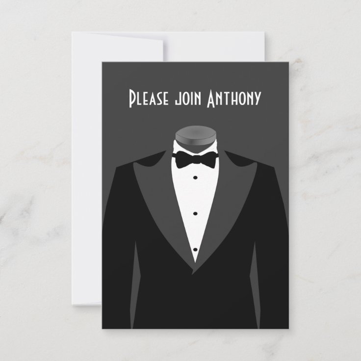 Secret Agent Themed Birthday Party Invitation | Zazzle