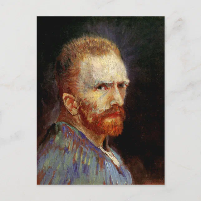 Self-Portrait, Vincent van Gogh Fine Art Postcard | Zazzle