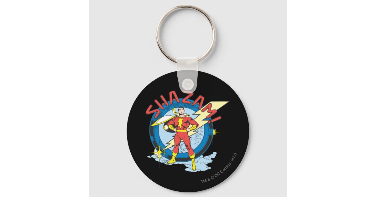 Shazam Key Ring | Zazzle