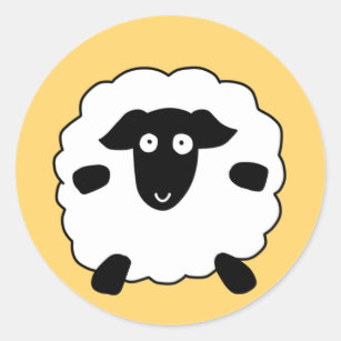 Sheep Stickers & Labels | Zazzle UK