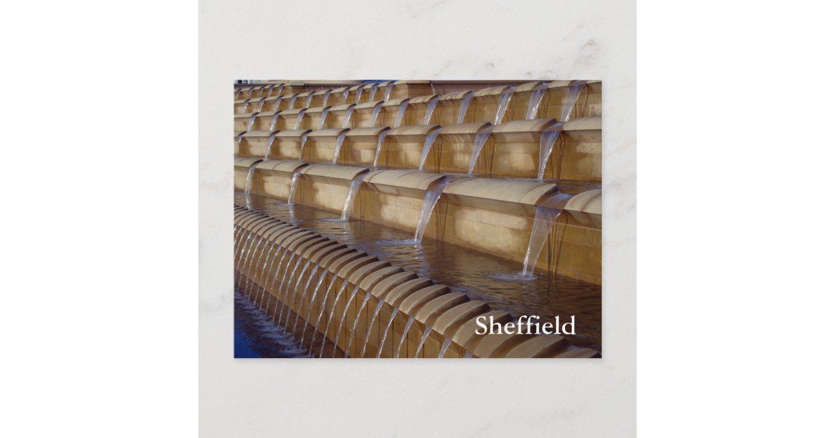 Sheffield Sheaf Square Postcard | Zazzle