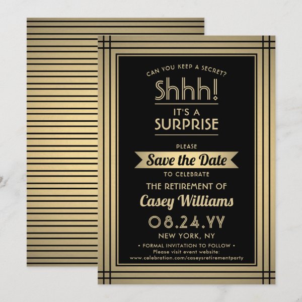 Retirement Invitations | Zazzle UK