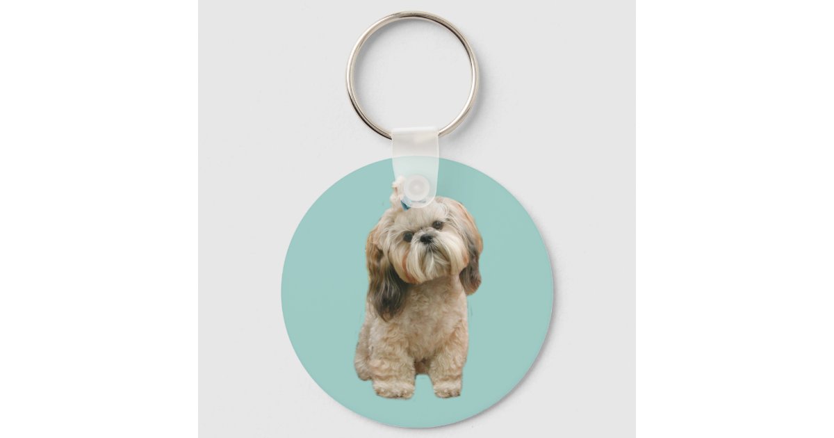 Shih Tzu Keychain | Zazzle