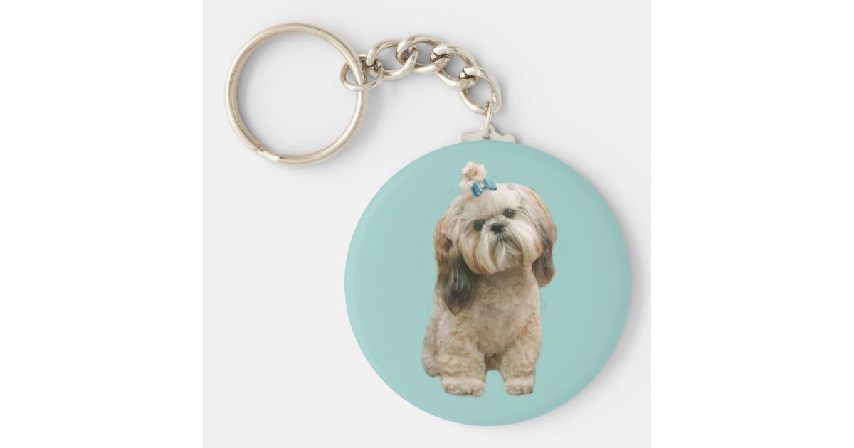Shih Tzu Keychain | Zazzle