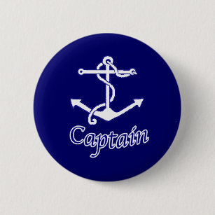 Boat Captain Badges & Pins | Zazzle UK