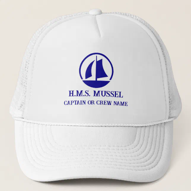Ship's Captain / Crew Hat | Zazzle