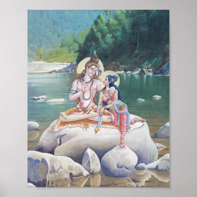 Shiva Shakti Poster | Zazzle