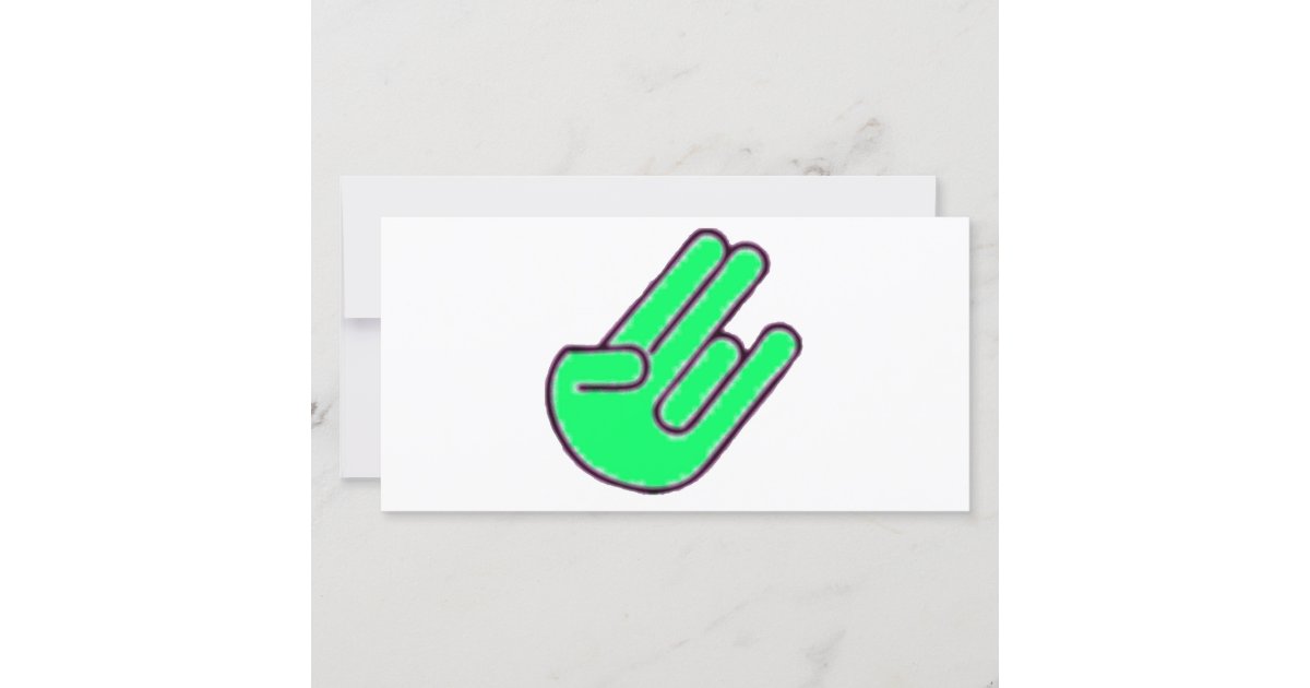 Shocker Hand Symbol | Zazzle