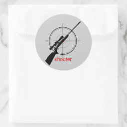 shooter - sticker | Zazzle