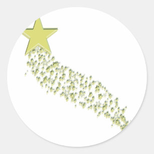 Shooting Star Stickers & Labels | Zazzle UK